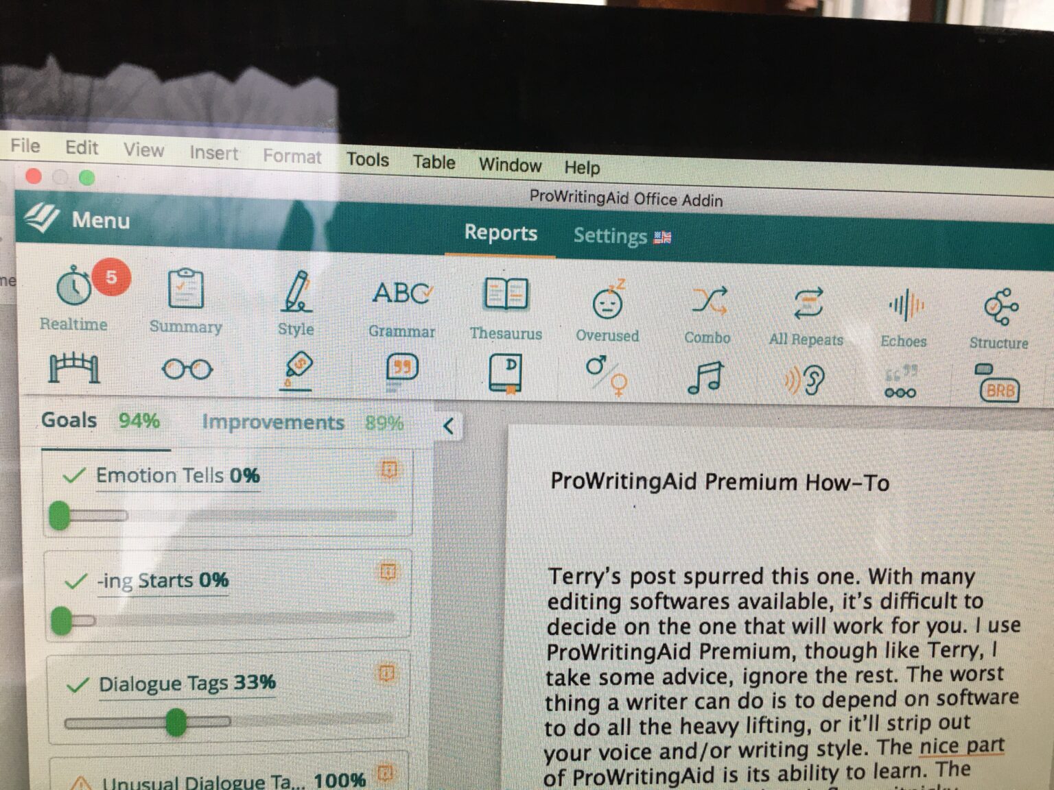 ProWritingAid Premium How-To - Killzoneblog.com